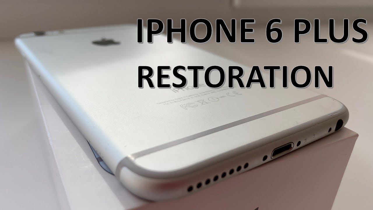 "GREED IS NOT BAD" OR IPHONE 6 PLUS RESTORATION