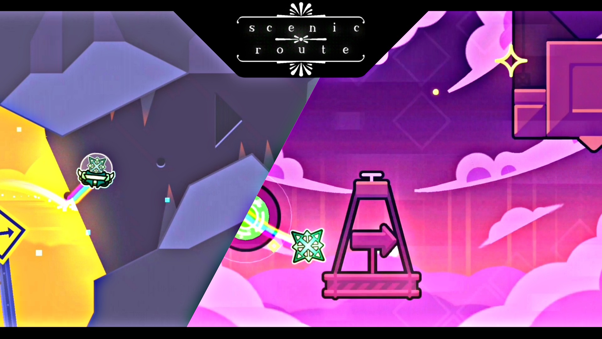 SCENIC ROUTE by fJud (Easy Demon) [All coins] | Geometry Dash