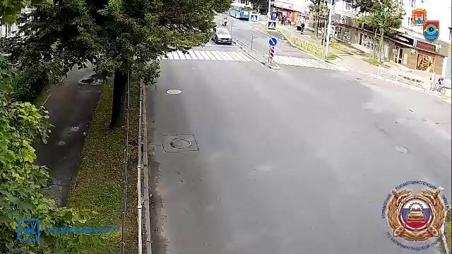 Погоня за мотоциклистом