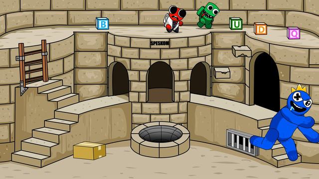 AMONG US (Rainbow Friends) VS Skibidi Toilet 4! ANIMATION - смотреть ...