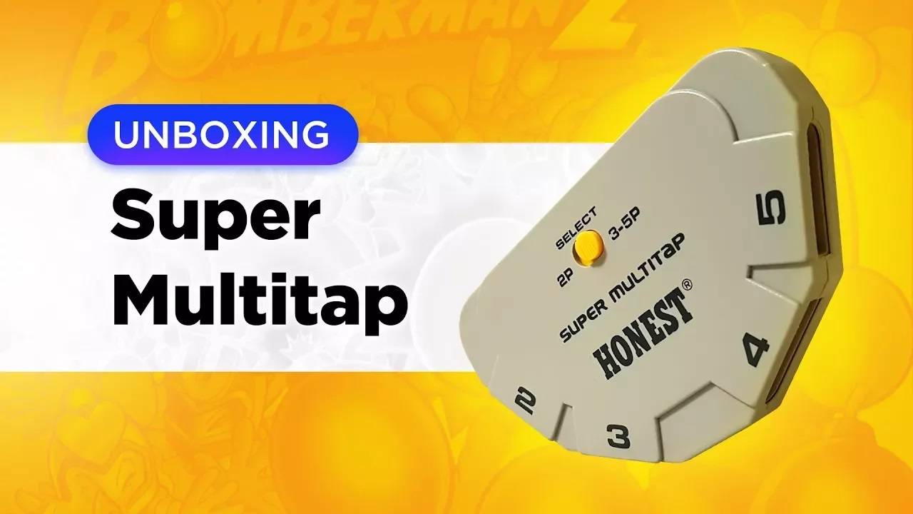 Super MultiTap - Игры на пятерых для SNES
