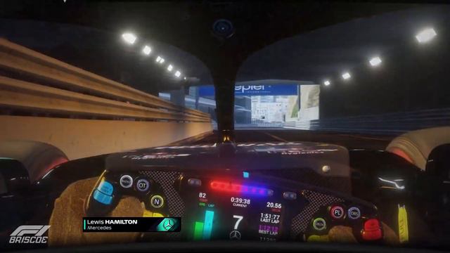F1 Driver's Eye View of Monaco | Lewis Hamilton Onboard Lap | (Assetto ...