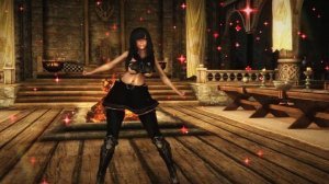 Elder Scrolls V Skyrim - Dance Together - MMD - Hotel Moonside
