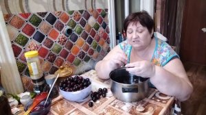 Елена Прекрасная делает сливовую настойку
