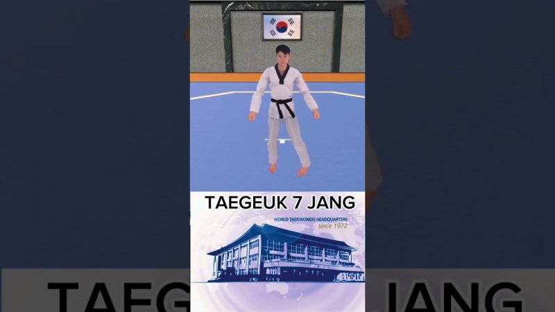 TAEGEUK 7 JANG TAEKWONDO POOMSAE