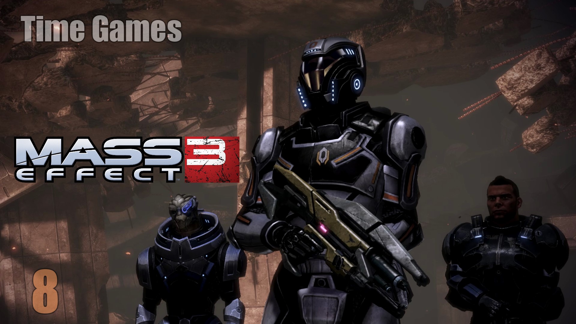 Прохождение ► Mass Effect 3 #8 - Подбераем выживших турианцев