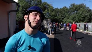 Участник соревнований Клемес Георгий