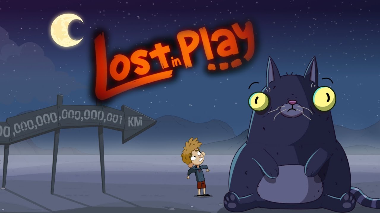 Lost in Play (Потерянный в игре) эпизоды 8-10 полёт на деревянном драконе и большая киса