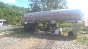 Опасная заправка газом в Челябинске