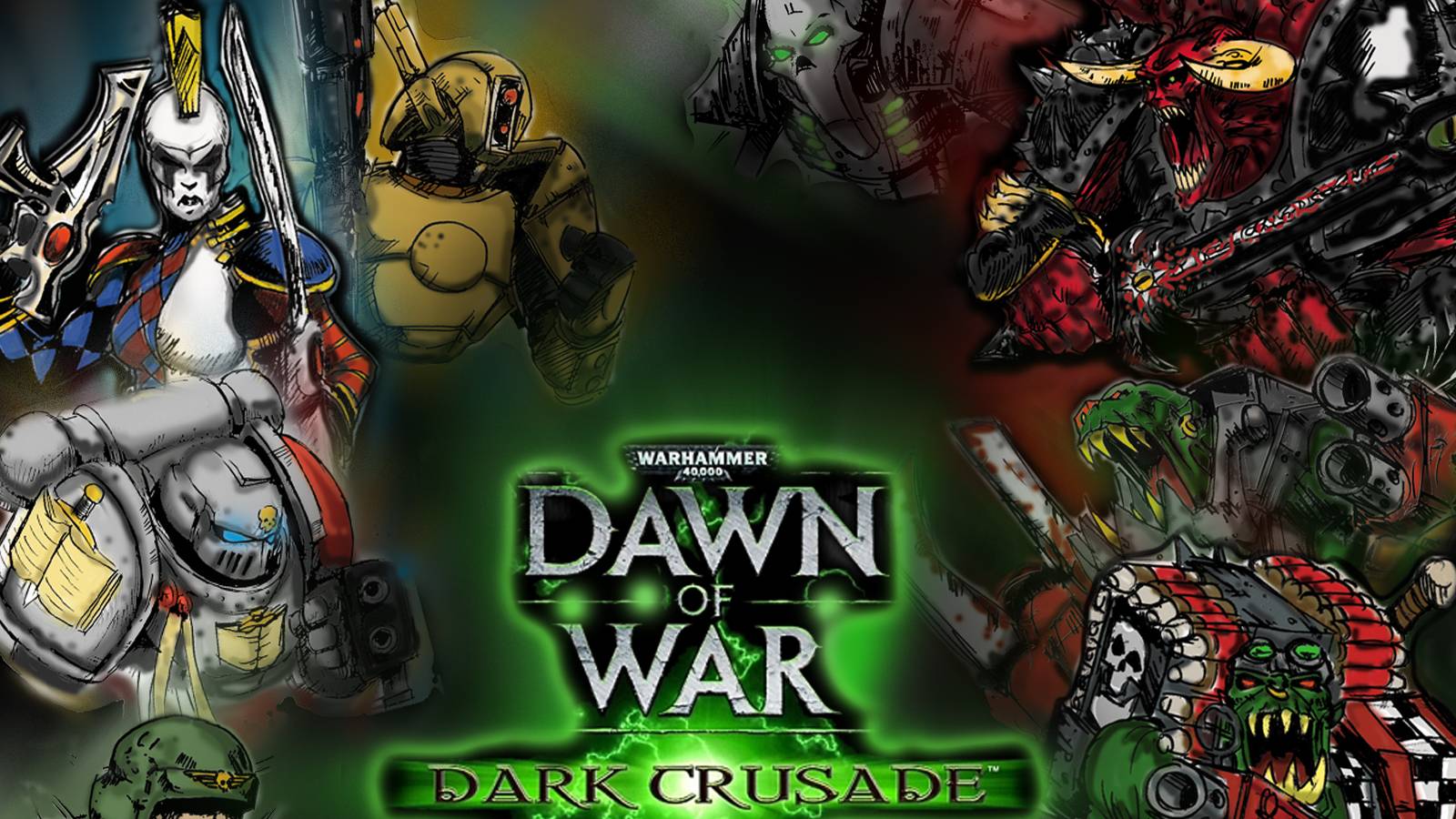 Прохождение Warhammer 40,000: Dawn of War – Dark Crusade #9: Имперская гвардия [2/2].