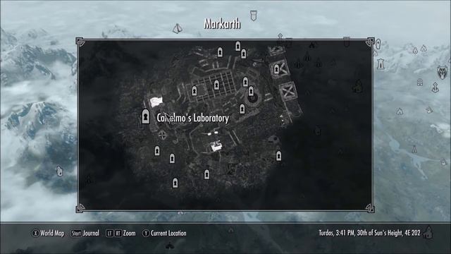 Elder Scrolls V: Skyrim - Markarth: Deliver the ring to Calcelmo ...