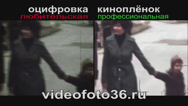 Оцифровка киноплёнок в Воронеже | +79521079973
