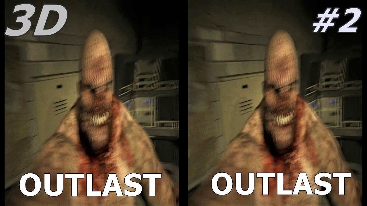 Outlast 3D video SBS VR box google cardboard  # 2