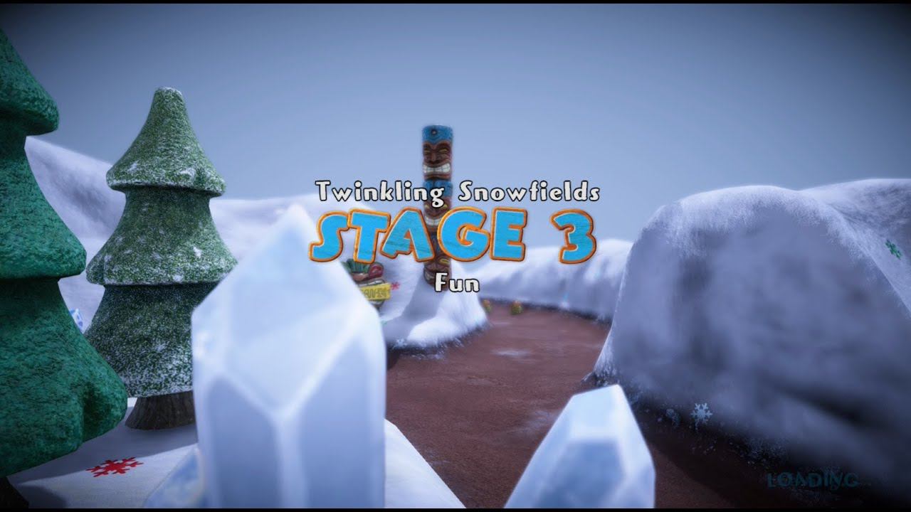 PixelJunk™ Monsters 2 - Twinkling Snowfields - Stage 3