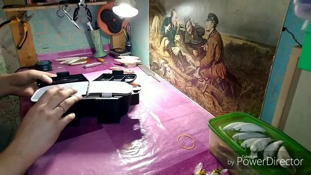 Коробка для  спиннингиста. Пояс для приманок с Али..mp4