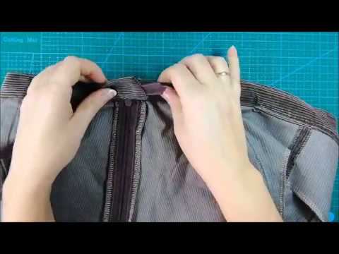 юбка брюки завершение обработки