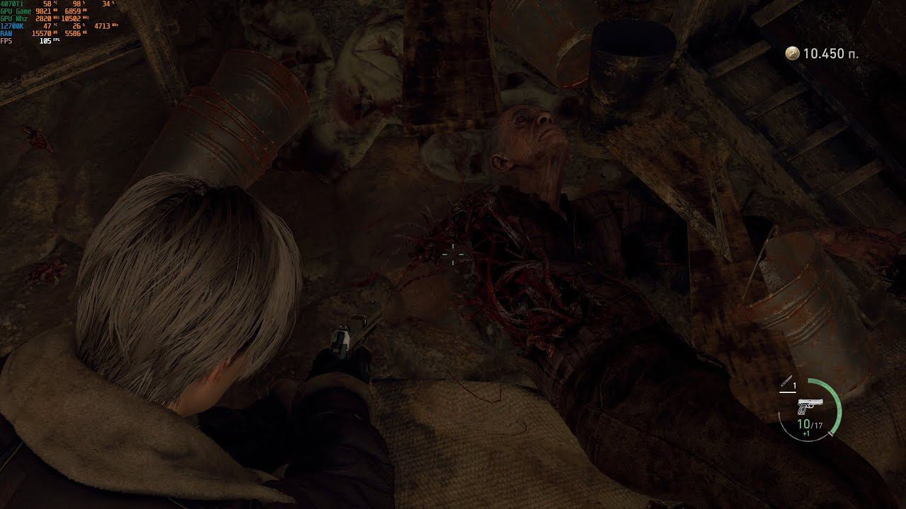 Ох уж эти капканы → Resident Evil 4 Remake #2