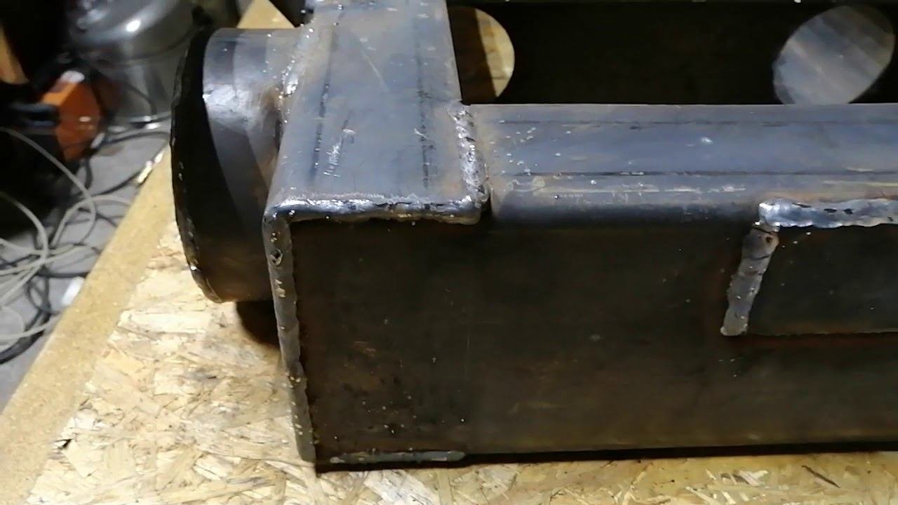 После сварки