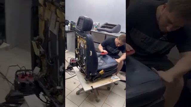 Реставрация салонов авто, ремонт кожи