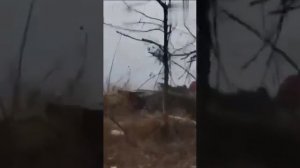 Уничтоженная российская колонна под Авдеевкой