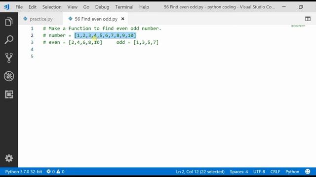 Exercise Find Even Number and Odd Number Python Tutorial - смотреть видео онлайн от «Молодежный ...