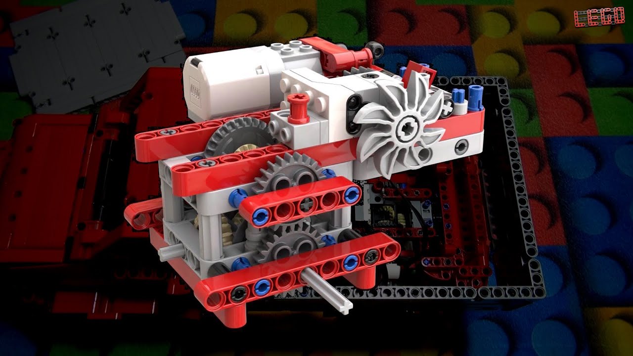 Lego #24 / PU #12. Программируемая блокировка дифференциала