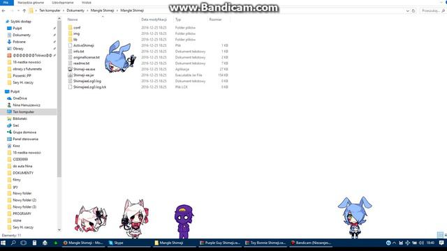 Shimeji FNaF - Toy Bonnie, Mangle & Purple Guy - смотреть видео онлайн ...