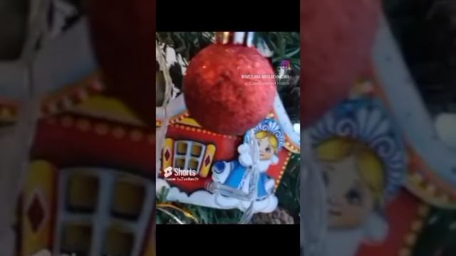 Новогодние игрушки, новый год, новогодняя елка, Рождество,  музыка