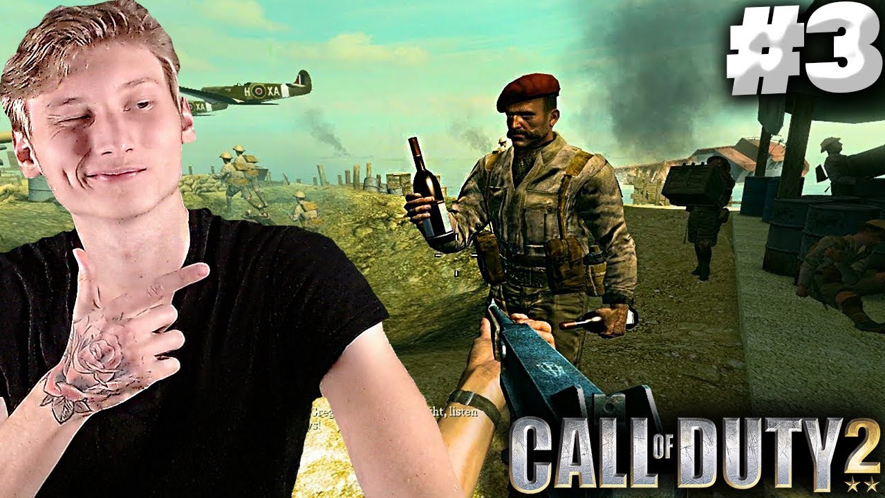 БОИ С ФАШИСТАМИ В ЕГИПТЕ ► ПРОХОЖДЕНИЕ CALL OF DUTY 2 ► #3