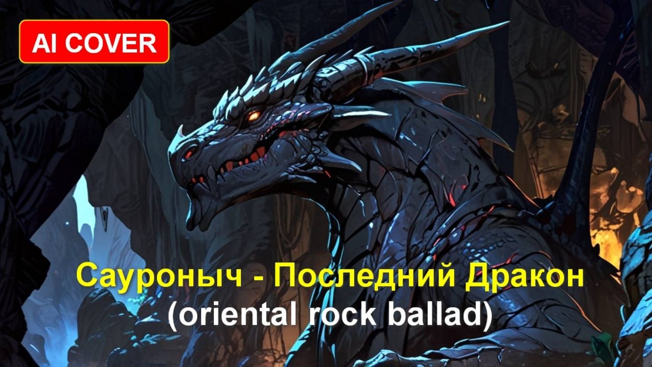 Сауроныч - Последний Дракон (oriental rock ballad) Ai cover