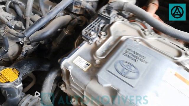 How To Find Engine Number of Toyota Aqua | Engine Number Location of ...