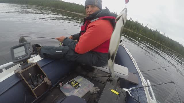 Блесна Ronin Rush Koema - ловим Сига в Карелии.