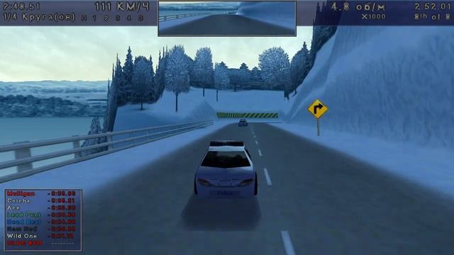 Need for Speed 3 52 серия GRAND AM COP CAR