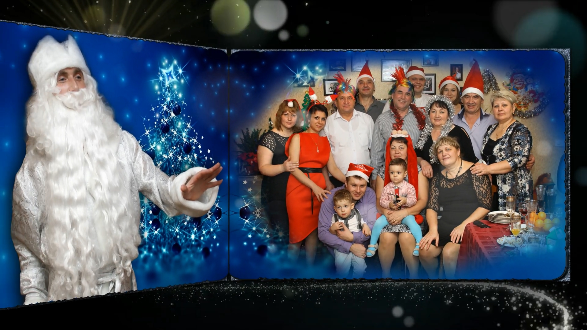 Новый  2017 год (год Петуха) - В час когда зажигаются свечи