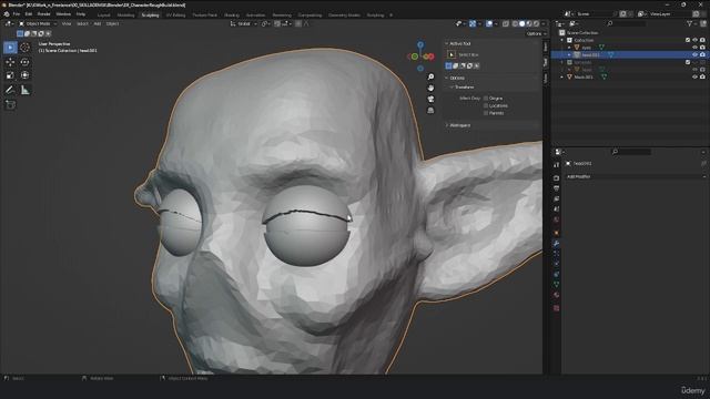 15. High Poly Head Sculpting Pt. 3