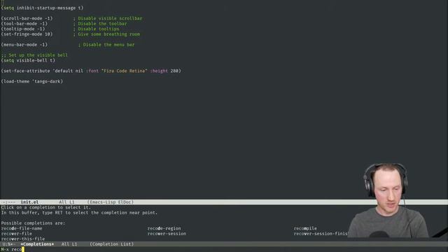 Emacs From Scratch #1 - Getting Started with a Basic Usable Configuration
