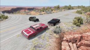 Автомобильная авария - игра BeamNG.Drive