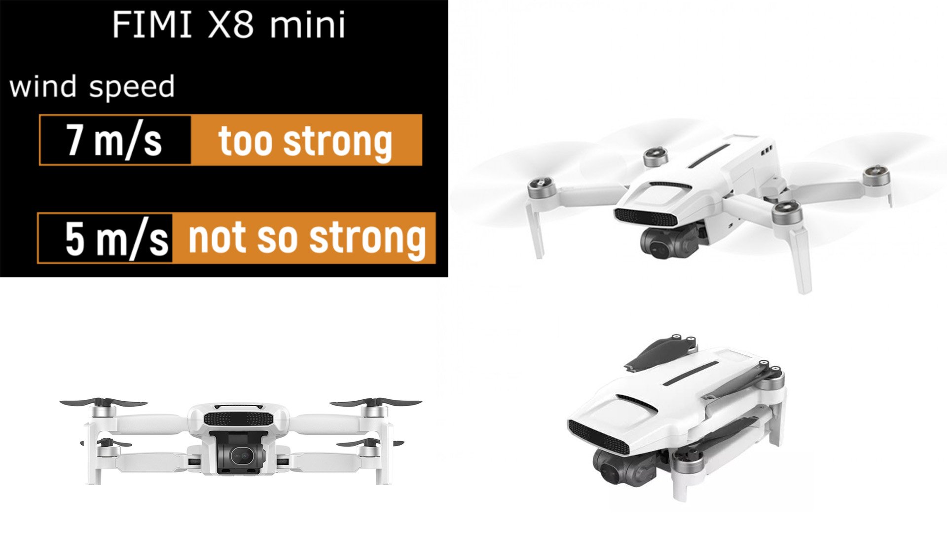 FIMI X8 mini и ветер