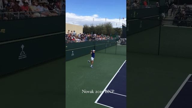 В.И.Иванов. Наблюдения за лучшими игроками. Прием подачи справа Джокович.