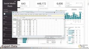 How to export data to excel or CSV in Microsoft Power BI