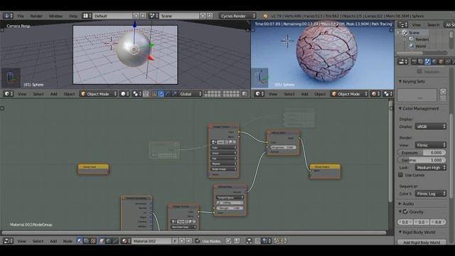 Blender tutorial | node editor tutorial beginner to pro part -2 – смотреть онлайн видео от JS ...