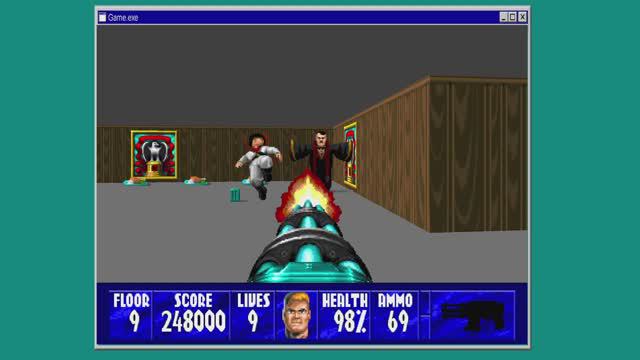 Рядовой Табуретка и усатый Аншлюс. Wolfenstein 3D (3-ий эпизод) 17.05.2024