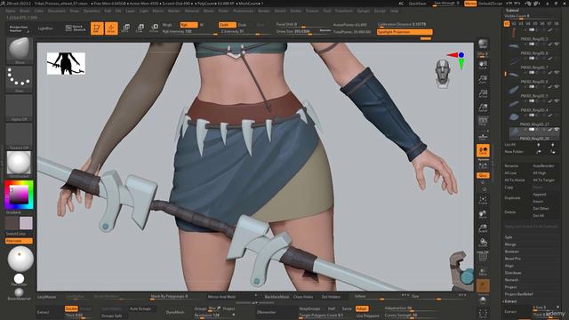 13. Refining The Skirt