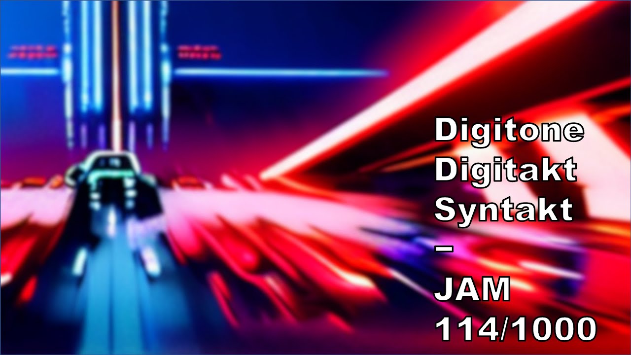 Elektron Digitakt/Syntakt/Digitone Keys jam. 114/1000 TSTS (Thousand Steps To Success)