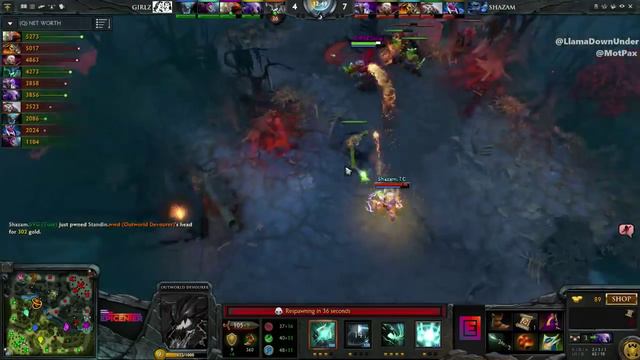 Shazam vs Gossip Girls Game 1 - Epicenter AM Q - @Llamadownunder ...