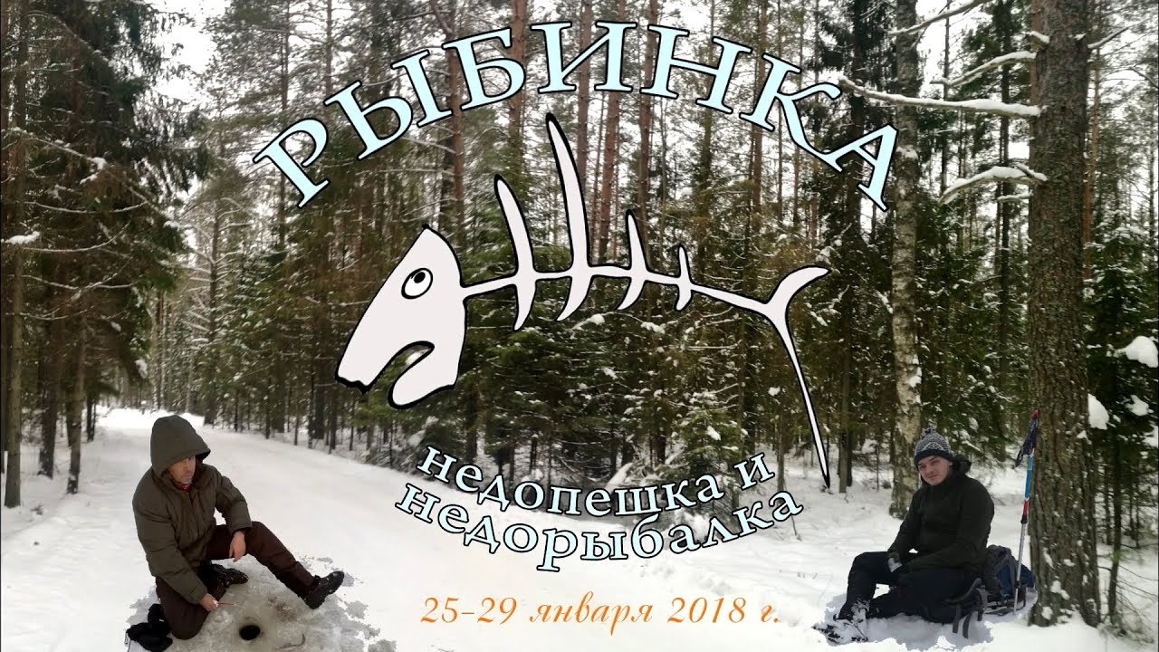 Вдоль Волги на Рыбинку. Пеший поход. Рыболовная база Биг Фишъ. Январь 2018 г.