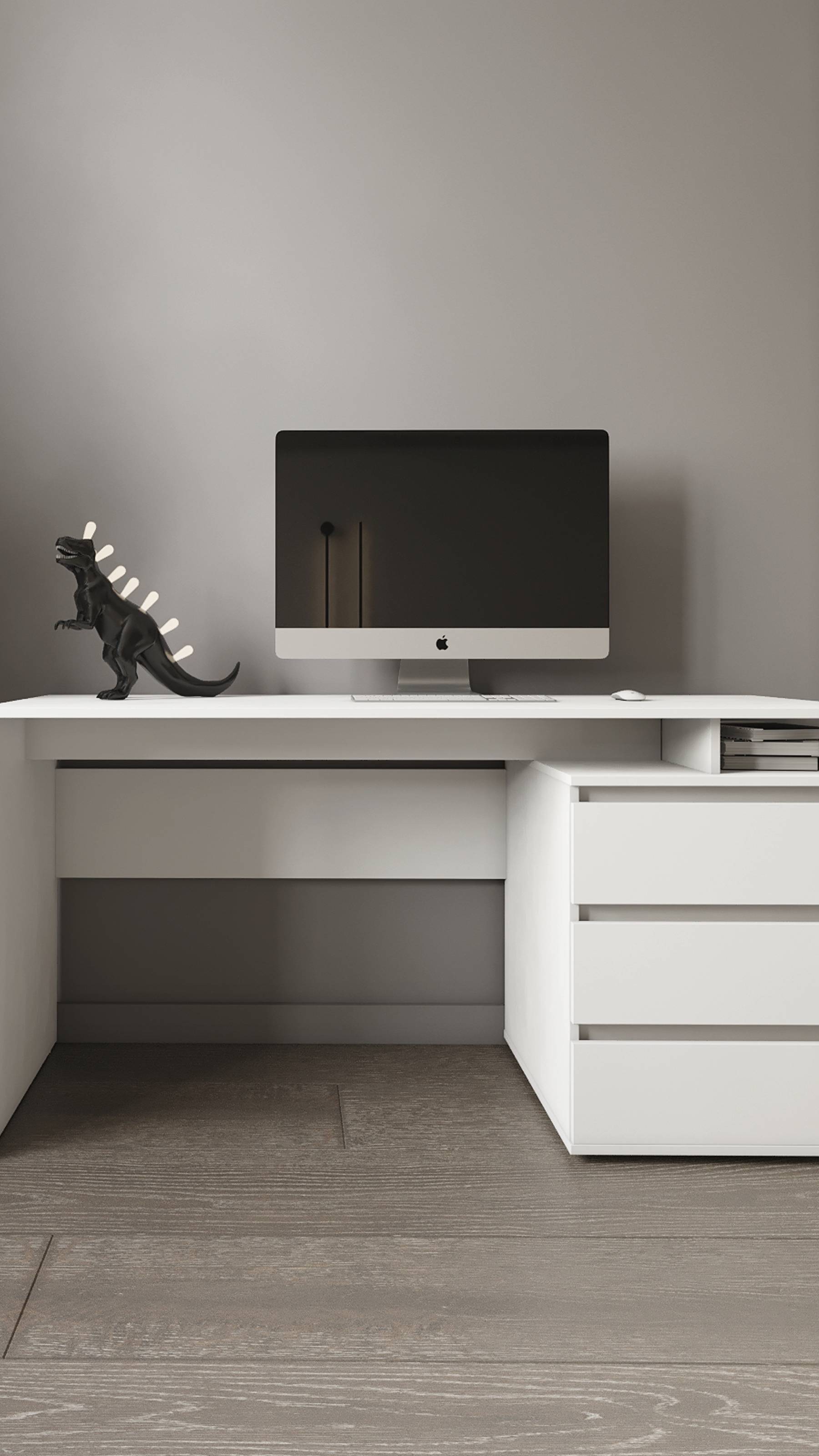 Стол письменный Кайт Белый