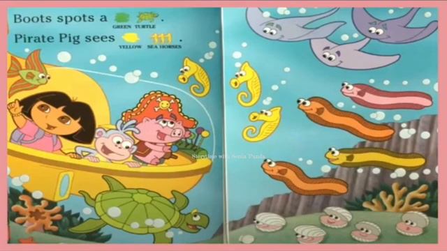 Dora and the Deep Sea Dora the Explorer Read Aloud Book - смотреть ...