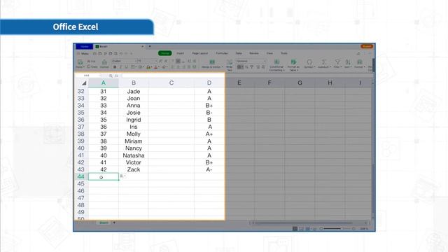 [WPS Office] Excel 2 | 8: AutoFill Cells with Information Quickly in ...