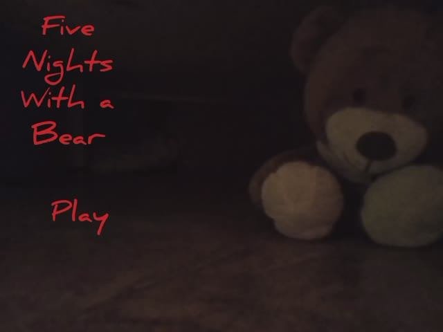 Five nights with a bear
nights 2
Или ФНАБ
